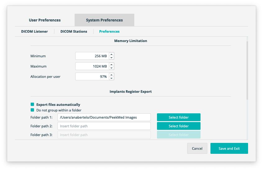 Export CSV file automatically
